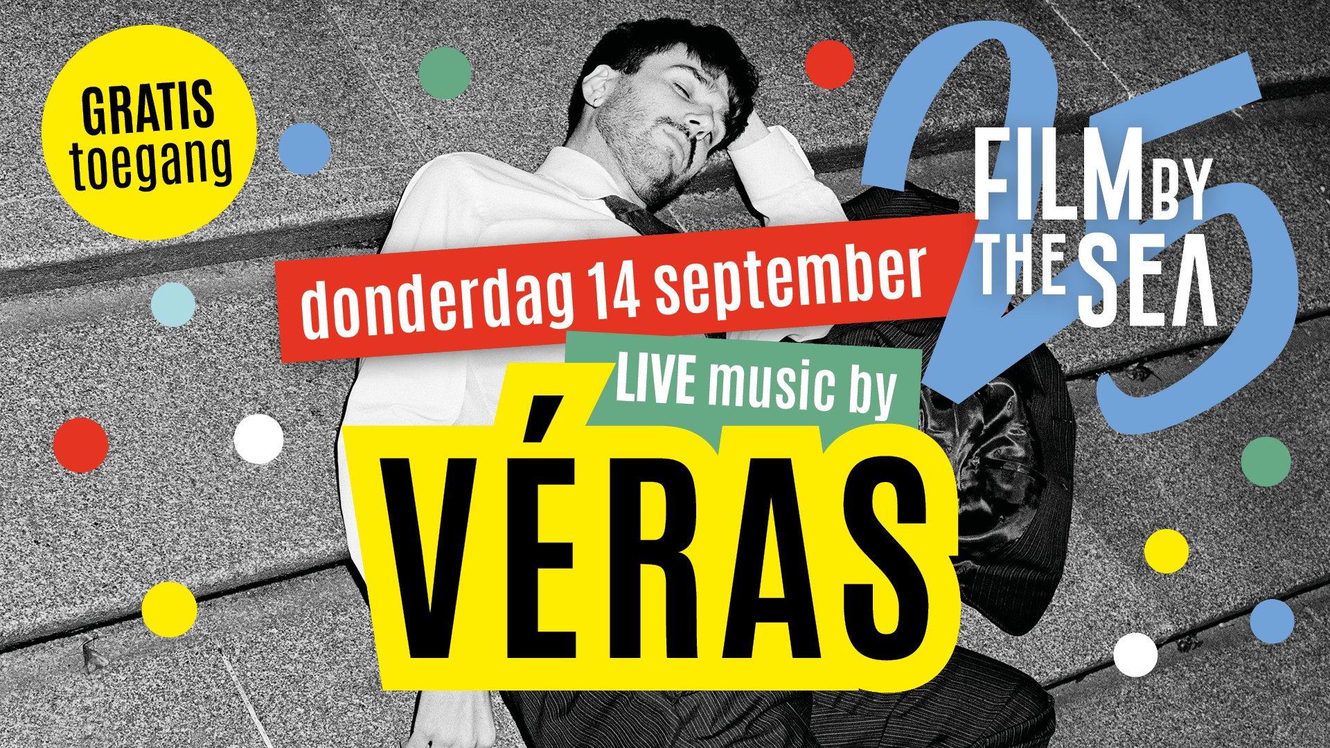 Donderdag 14 september: Véras live - Film by the Sea